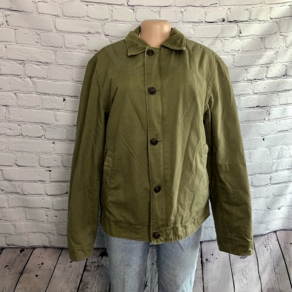 Lucky Brand | Jackets & Coats | Lucky Brand Green Sherpa Lined N Deck ...
